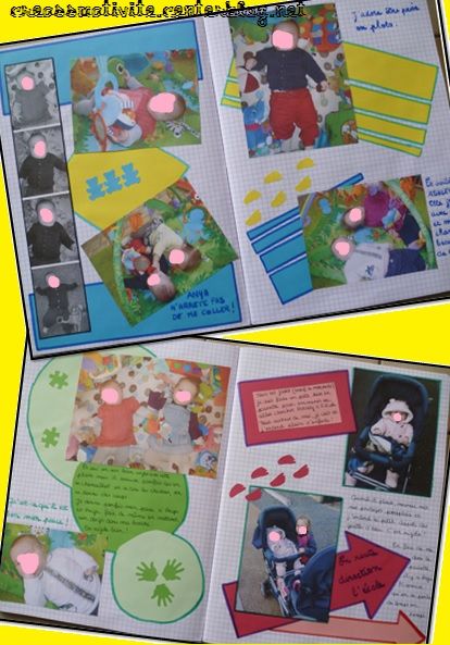 4 cahier souvenir des enfants