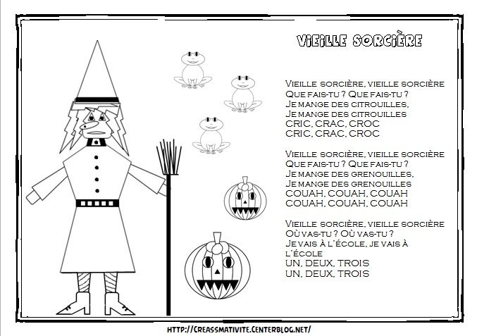 Illustration Vieille sorcière